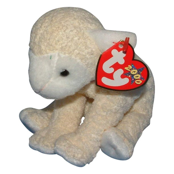 Ty Beanie Baby: Fleecie the Lamb | Stuffed Animal | MWMT - Walmart.com