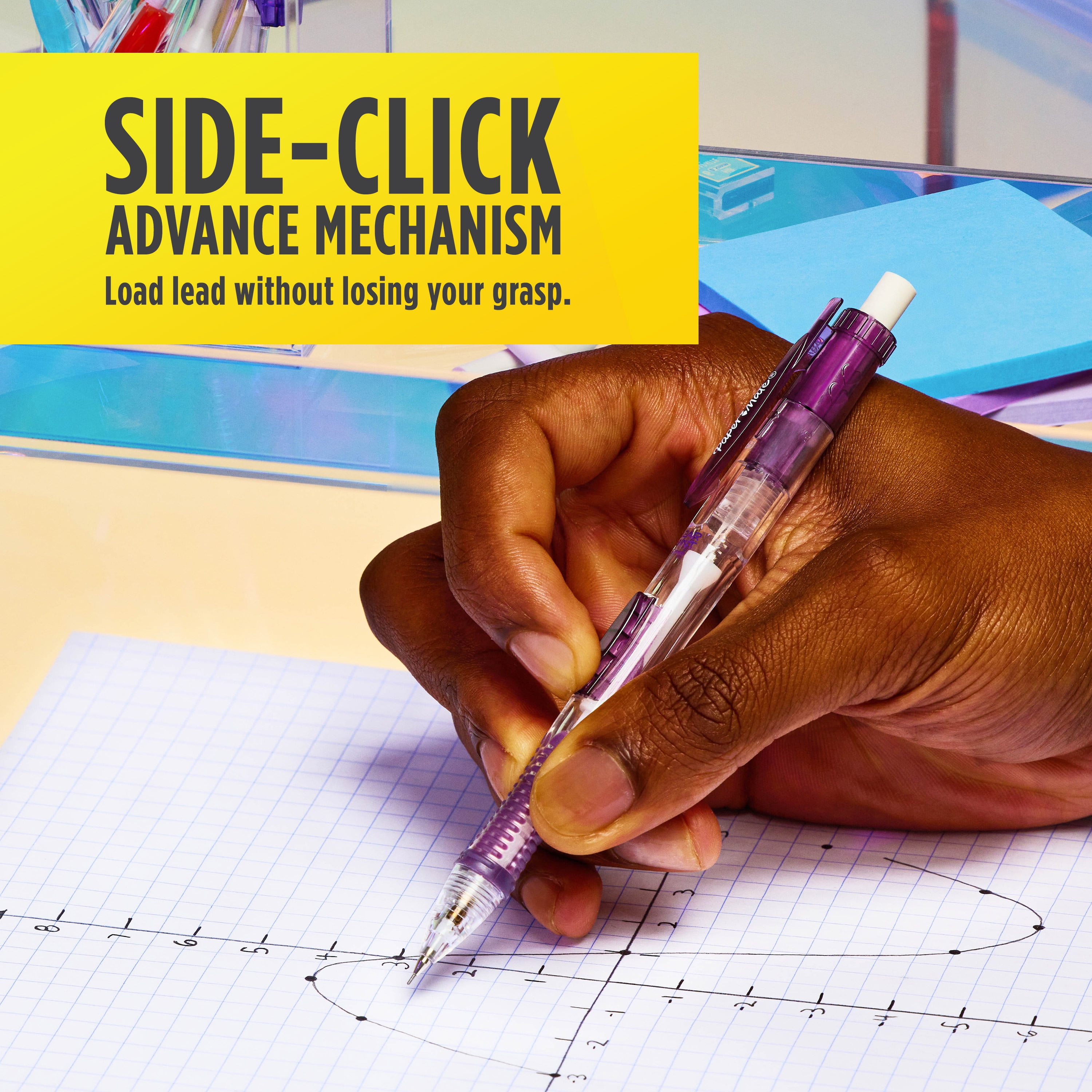 Side Click Mechanical Pencils Papermate