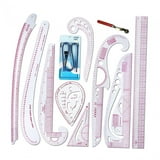 Sew French Curve Ruler Set Metric Rulers Set Measuring Tools Bendable ...