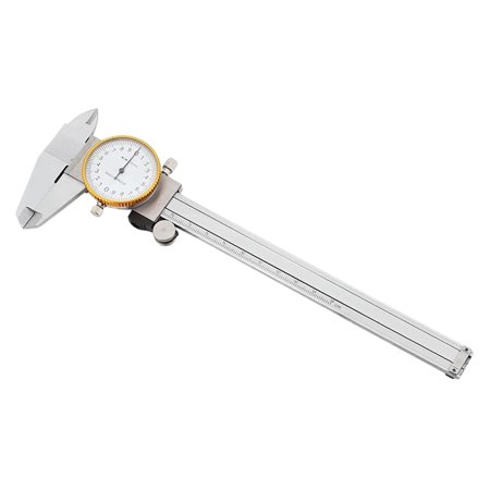 Metal Dial Caliper Head Lockable Multipurpose Depth Metric Measuring ...