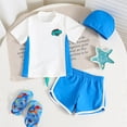 CAIVO Boys Swim Trunks Cute Cartoon Print Separated Summer Swimwear For ...