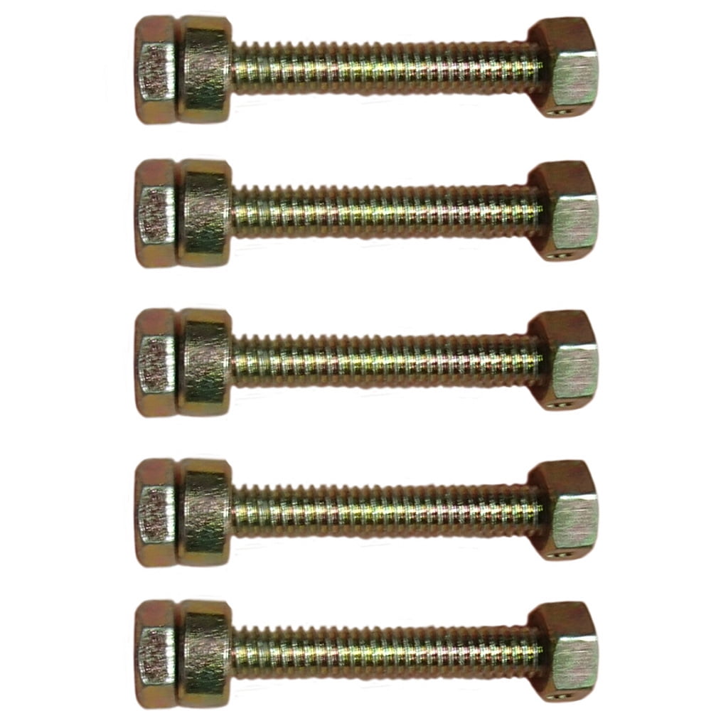 Shear Bolt Kit Five Shear Pins W Nuts And Spacers That Fit 1501216ma