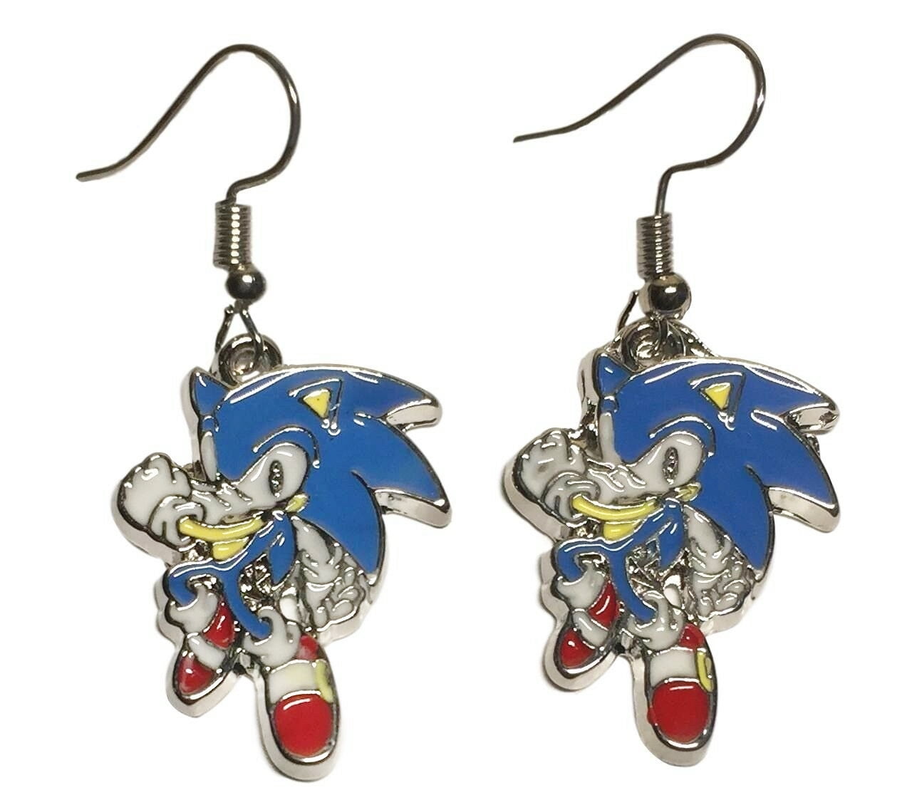 Nintendo Sonic The Hedgehog French Wire Earrings - Walmart.com