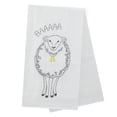 C&F Home 25" Black and White Cotton Sheep Towel - Walmart.com