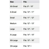 Med Spec ASO Ankle Stabilizer Orthosis, Black, Large - Walmart.com