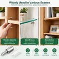 300 Pack Shelf Support Pegs with Anti-Slip Sleeves, Self-Tapping ...