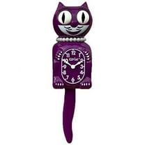 Space Cherry Red Lady Kit Cat Clock 15.5" Full Size Retro Style Kit-Cat ...