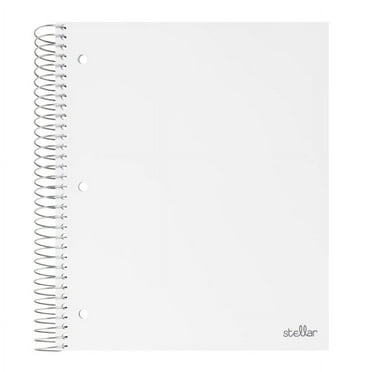 Office Depot Stellar Notebook, 8.5x11", 5-Subject, College Ruled, 200 ...