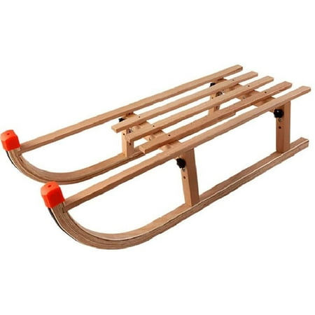 Solid Wood Sled, 35" & Wood Sled Pull Steering Push Sled , Sled Tube ...