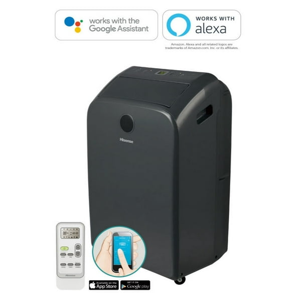 Hisense Smart Sacc 8 000 Btu Dual Hose Portable Air Conditioner With