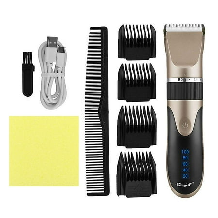 Digital Usb Rechargeable Hair Clipper For Men grey | Walmart Canada