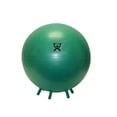 CanDo Non-Slip Inflatable Exercise Ball with Stability Feet - Walmart.com