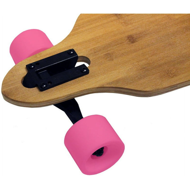 Drop Down Longboard Pink Complete - 40" Deck With 70mm Wheels 70mm ...