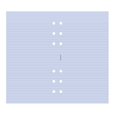Filofax Papers 100 Plain and Ruled Notepaper, Multicolor Assortment ...