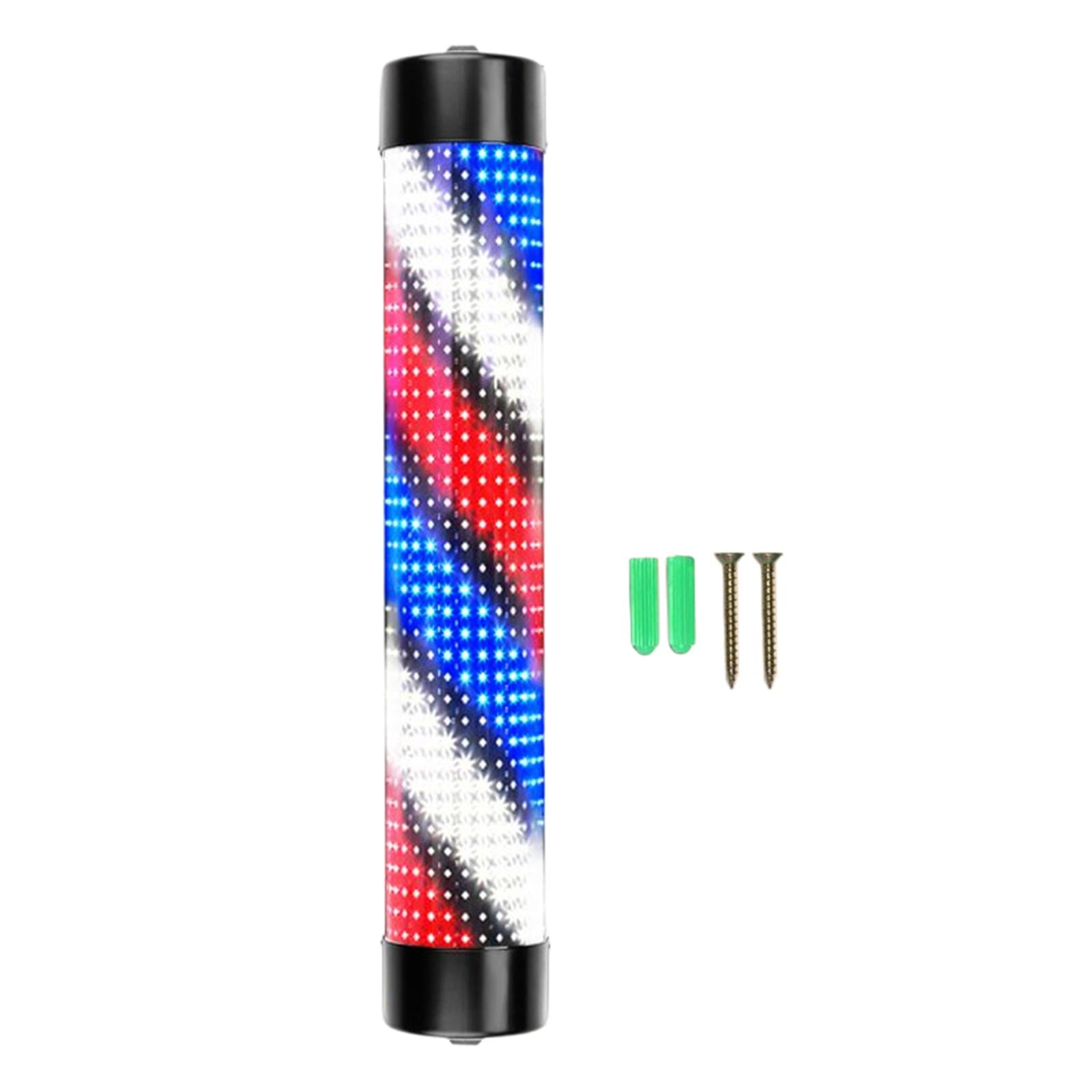 Click here for Lipstore Barber Shop Pole Red Blue White Rotating... prices