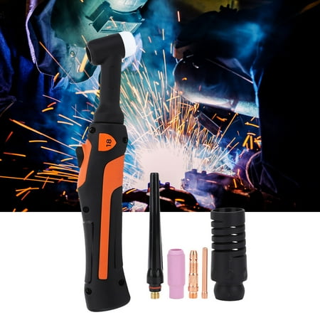 Welding Torch Head Ceramic Nozzle Collet Body TIG-18 TIG Welding Set ...