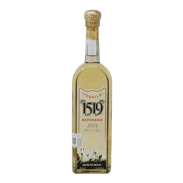 Tequila 1519 Reposado 700 ml 1519 Reposado | Bodega Aurrera en línea