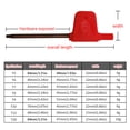 Plum Shaped Screwdriver High Strength Force Red Flag Type Box Wrench ...