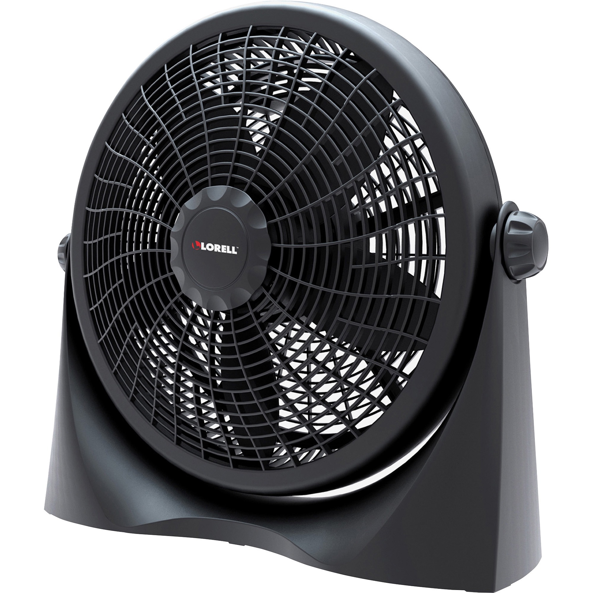Lorell, LLR84551, 16" 3-Speed Tilt Box Fan, 1 Each, Black - Walmart.com