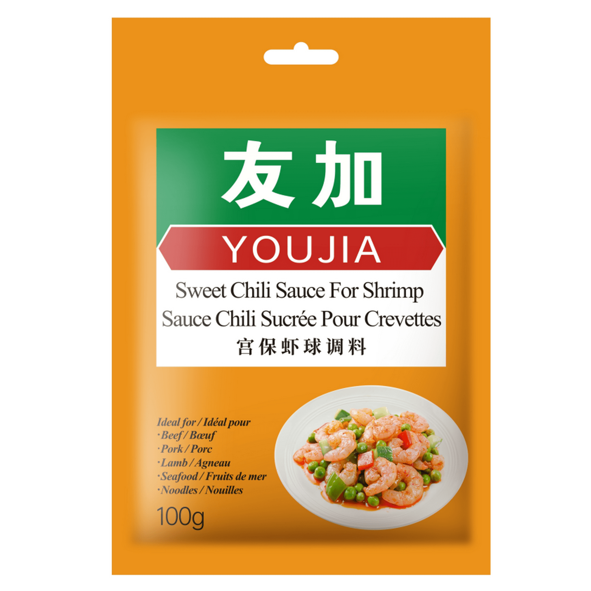 Click here for Youjia Sweet Chili Sauce For Shrimp 100g prices