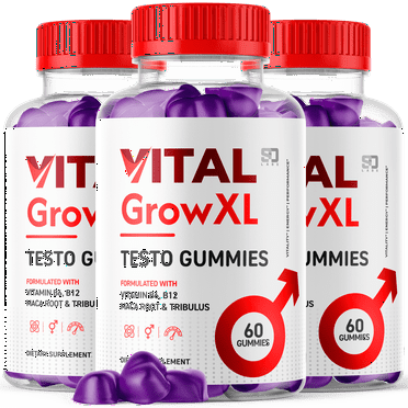 Vital Grow XL Gummies for Men Advanced Vital Grow Testo Gummies Vitamin ...