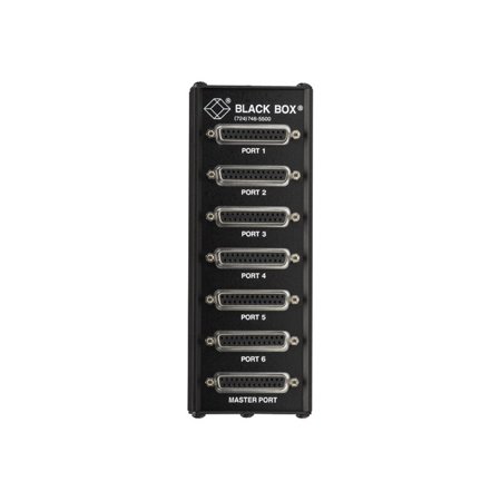 Black Box Modem Splitter 6-Port (MS-6) - Switch - 6 x serial - desktop ...