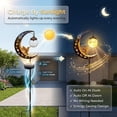 SOLAR Cat LIGHTS OUTDOOR Waterproof Landscape Stake Light Featuring ...