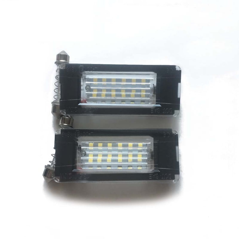 ESTONE Car LED Number License Plate Lights for 2006-2014 2nd Gen Mini ...