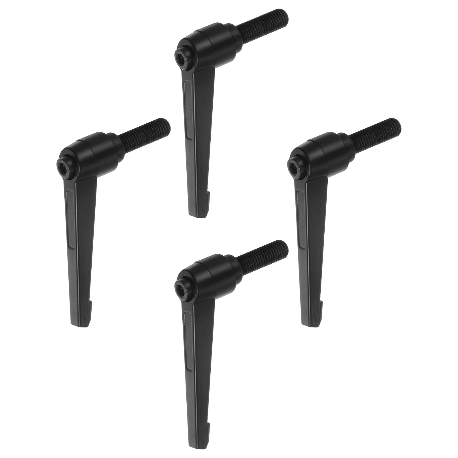 Uxcell 4 Pack M12 x 50mm Male Threaded Stud Adjustable Clamping Lever ...