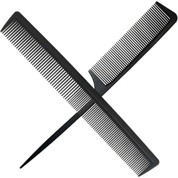 Hair Combs - Fine Teeth Hair Dressing Comb and Teasing Comb for Men and ...
