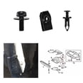 35Pcs Engine Under Cover Splash Shield Guard M6 Bolts & U-nut Clips for ...
