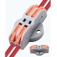 10Pcs Electrical Wire Connectors Universal Push in Electrical Terminals ...