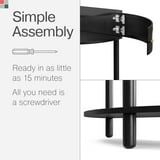 Modern Rattan Half Moon Console Table with Storage Two Doors Brass ...