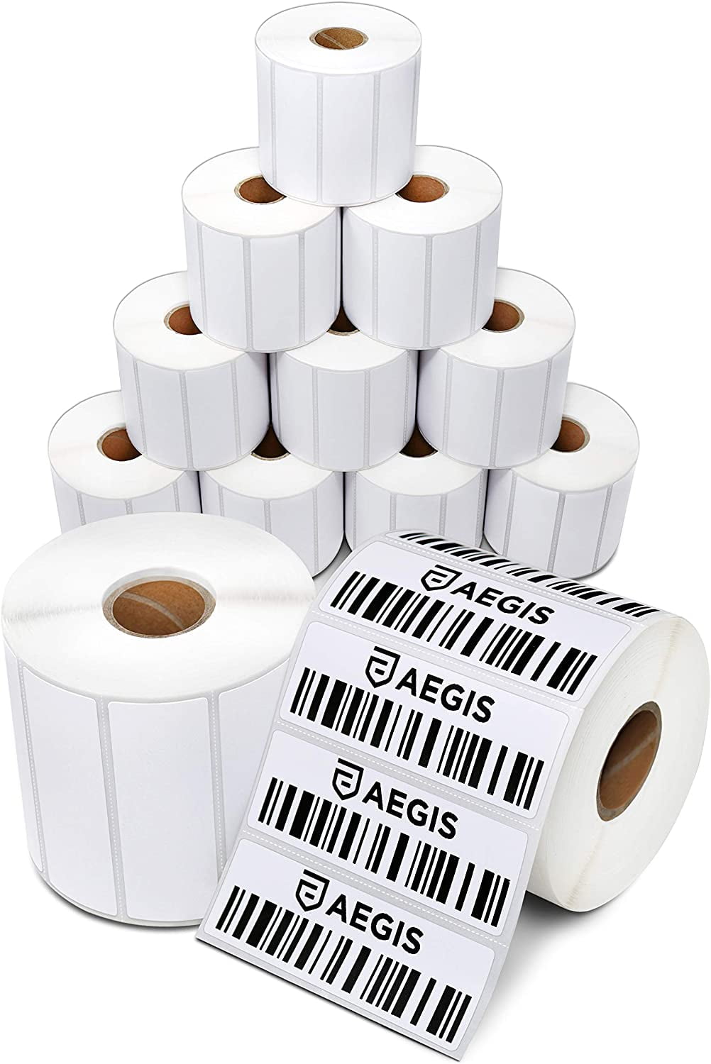 Aegis Adhesives - 3” x 1” Direct Thermal Labels - FBA Barcodes, Address ...