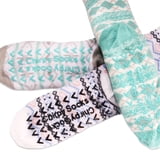 BambooMN Women's Double Layer Extra Thick Socks - Assortment B - One ...