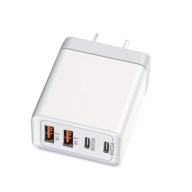 ZHENYANGli USB C Charger Cube 2 Pack Wall Plug Fast Charging Block 4 ...