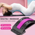 Back Roller Fitness Equipment Back Massage Stretcher Lumbar Support ...