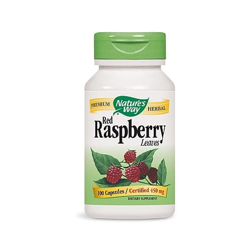 Nature's Way Red Raspberry Leaves 100 Capsules - Walmart.com