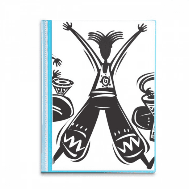 Dance Celebrate Mexico Totems Tambourine Book Sheet Protectors ...