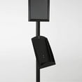 M&T Displays Free Standing Display Stand with 1 x (11X17) snap Frame in ...