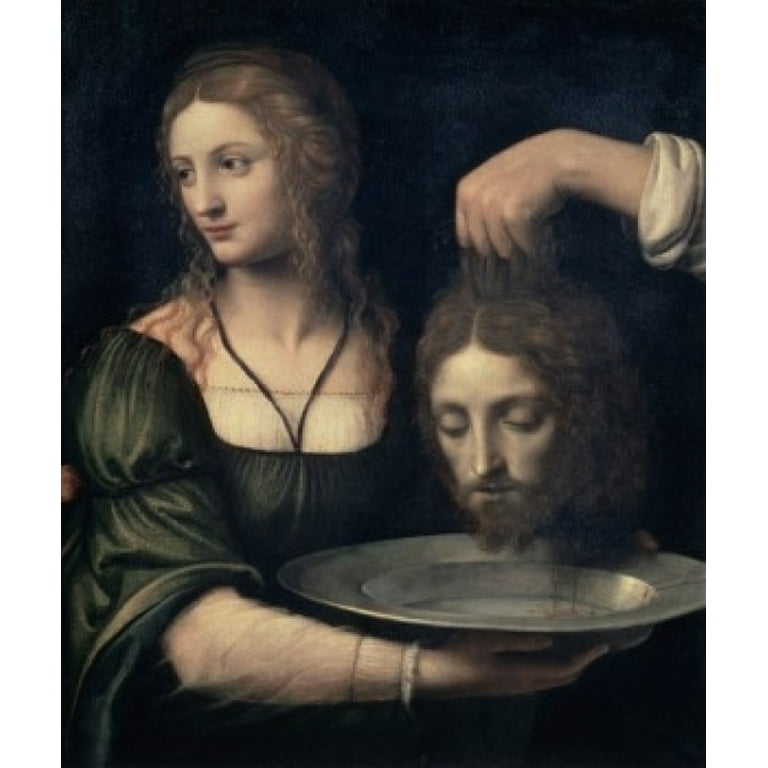 Salome Receives The Head Of John The Baptist