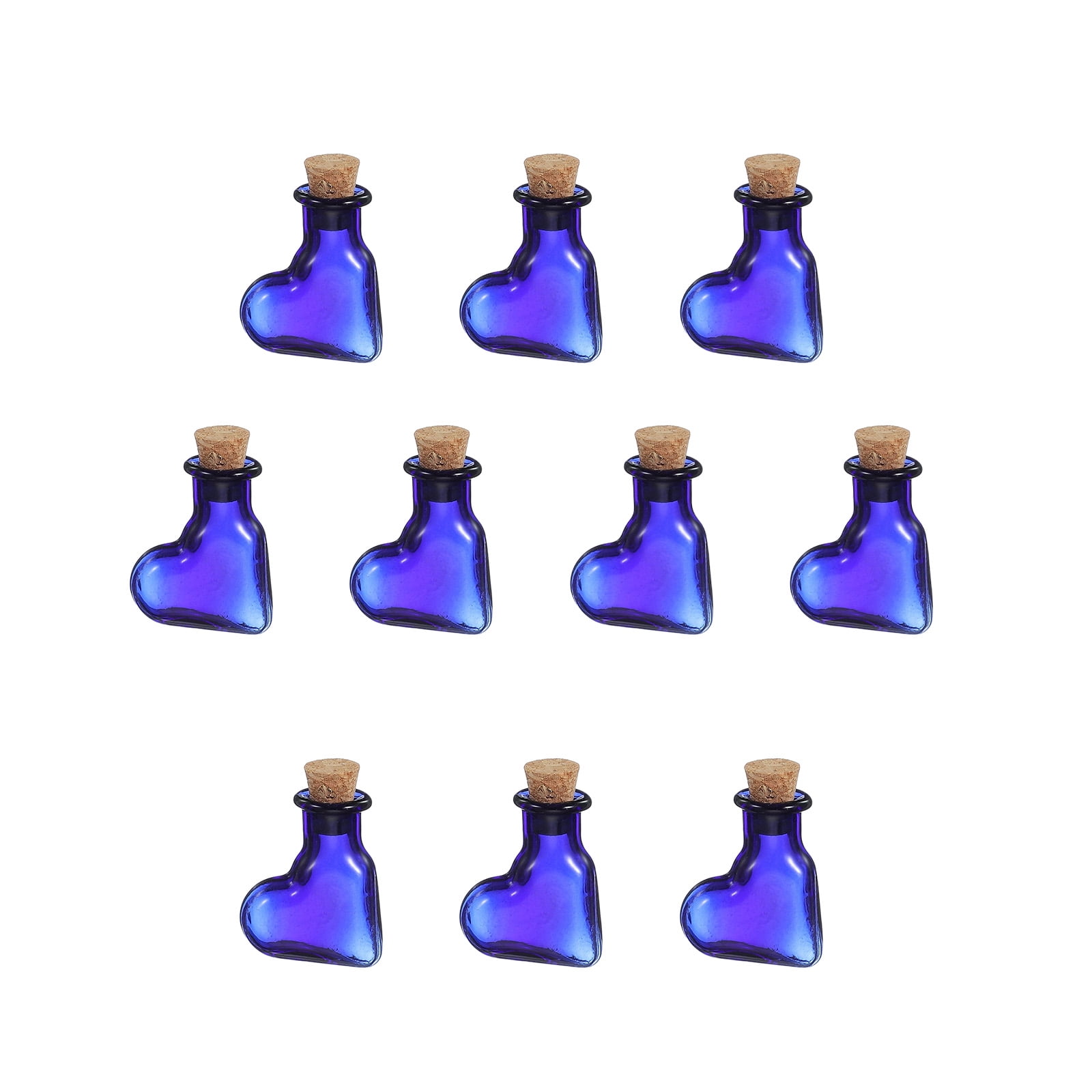 Click here for Unique Bargains Uxcell 10 Pcs Mini Glass Bottles P... prices