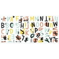 Tribal Alphabet Peel and Stick Wall Decals - Walmart.com