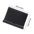 BESTYASH Black Universal Phone Stand with Groove for Secure Hold ...