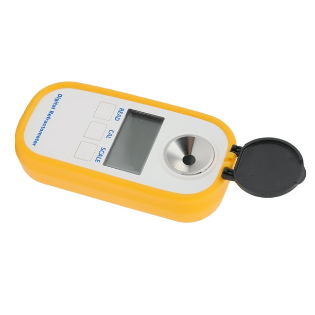 Digital Brix Refractometer, Portable Refractive Index Tester, Handheld ...
