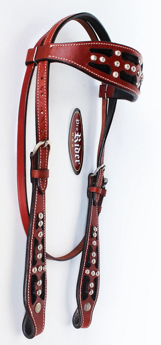 Equine Horse Show Saddle Tack Rodeo Bridle Western Leather Headstall ...