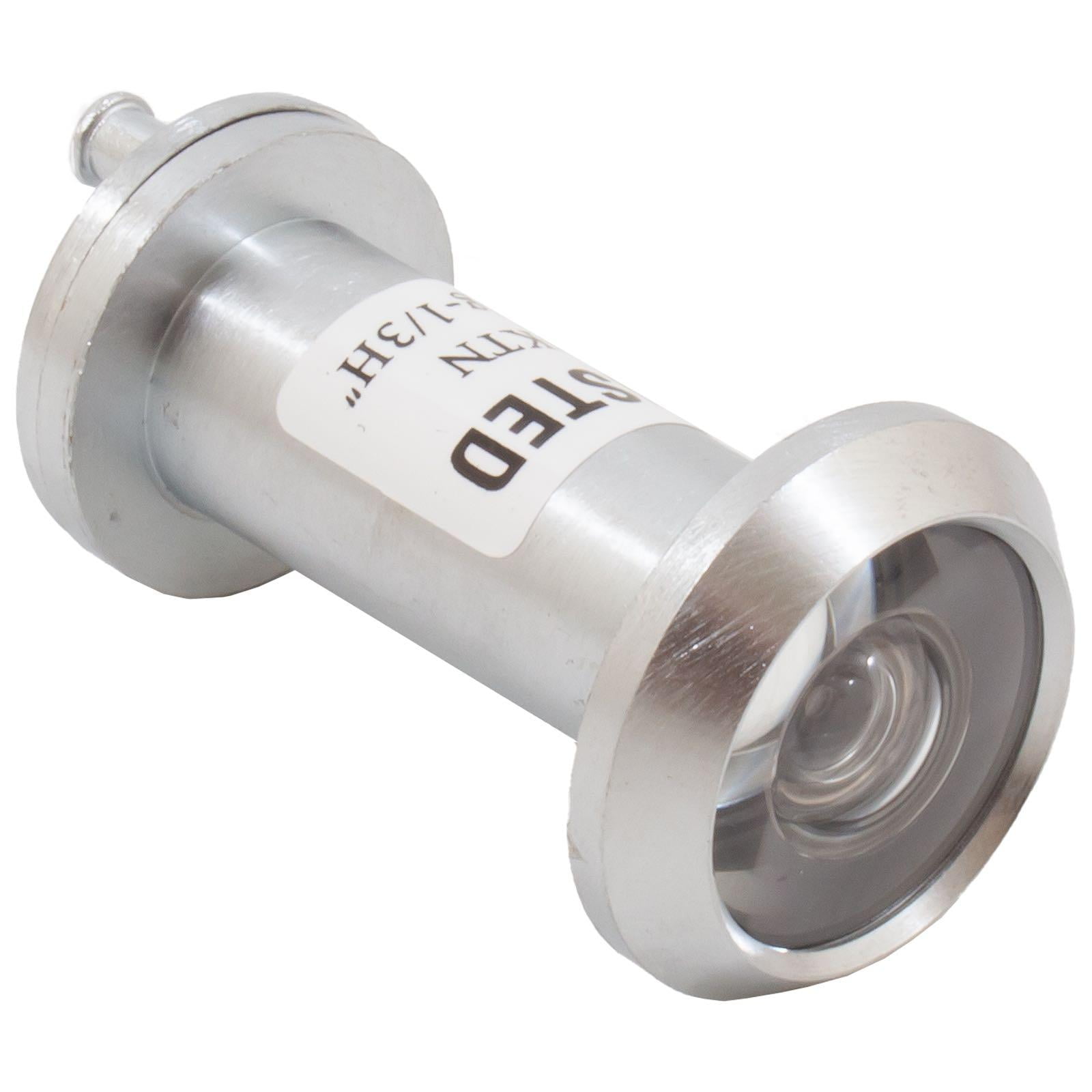 UL-Rated Door Viewer with Cover, 180 Degrees, 9/16" Bore Hole, Adjusts ...