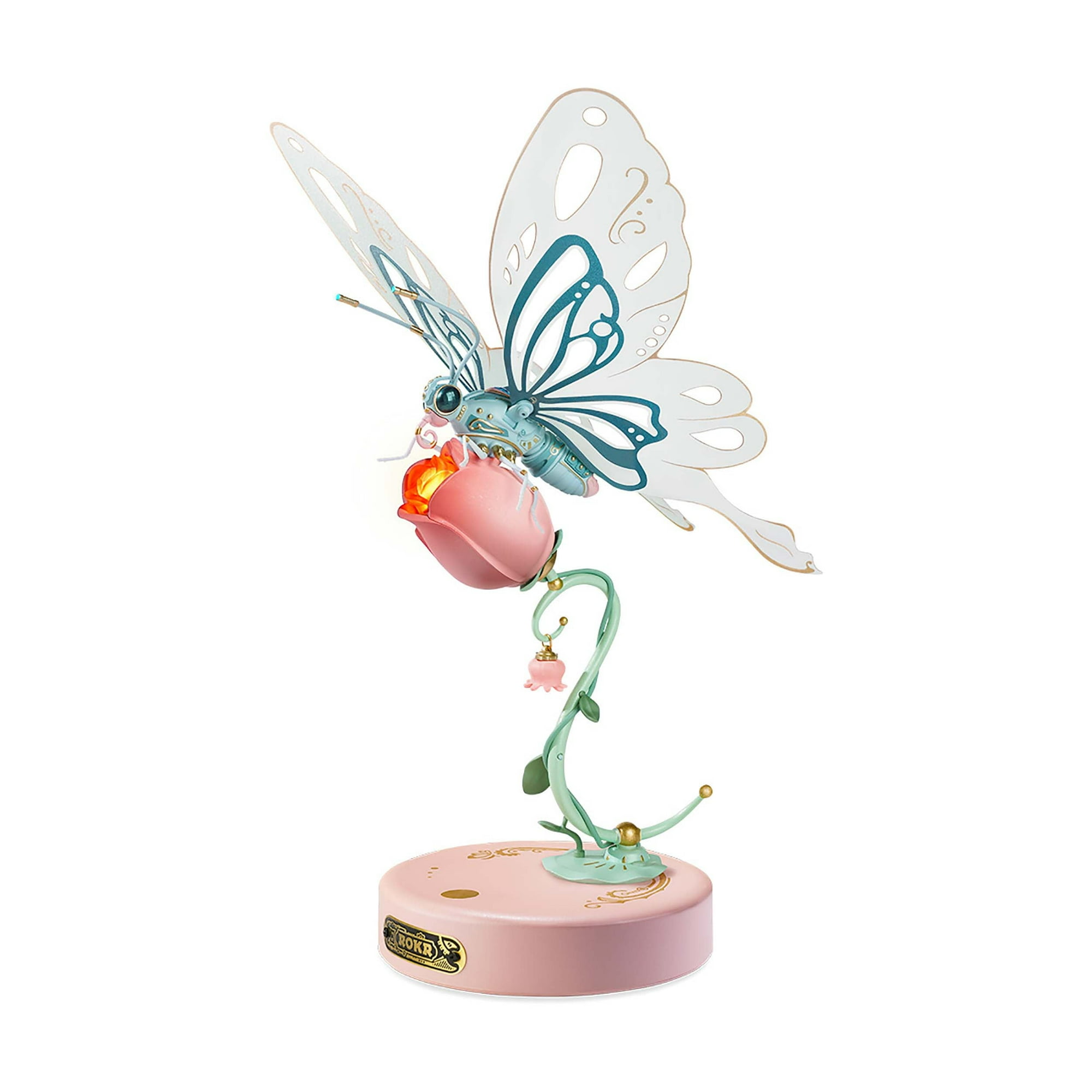 Click here for Rokr 3d Puzzle Butterfly Diy Mechanical Model Kit... prices