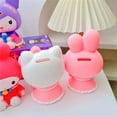 Sanrio Anti Fall Piggy Bank Hello Kitty Melody Cinnamoroll Kuromi ...