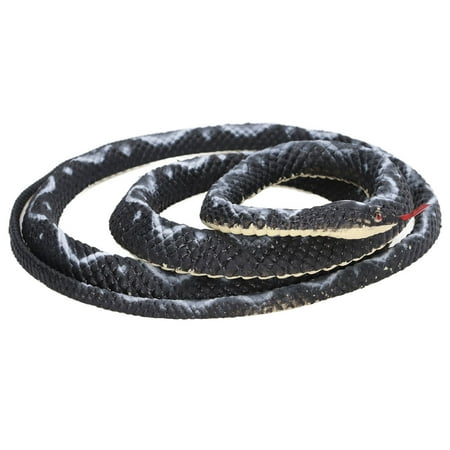 Rubber Snakes Rattlesnake Toy Plastic Snakes Simulated Snake Model Boa ...